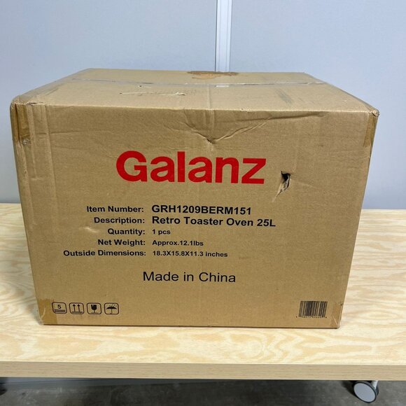 Galanz | Kitchen | 9 Cu Ft Retro Toaster Oven With True Convection ...